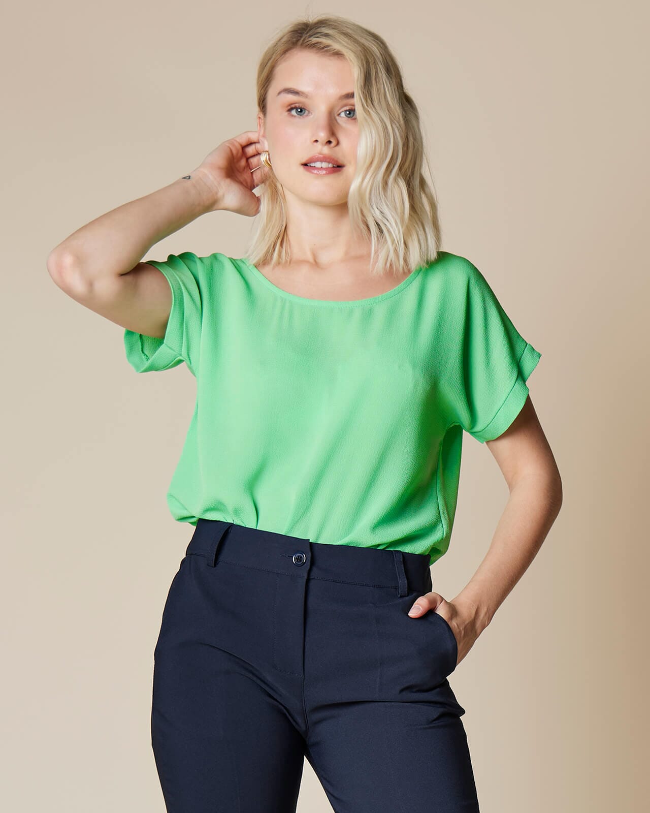 FLOYD Topp Hope Uni - Spring Green | Topper og overdeler til dame ...