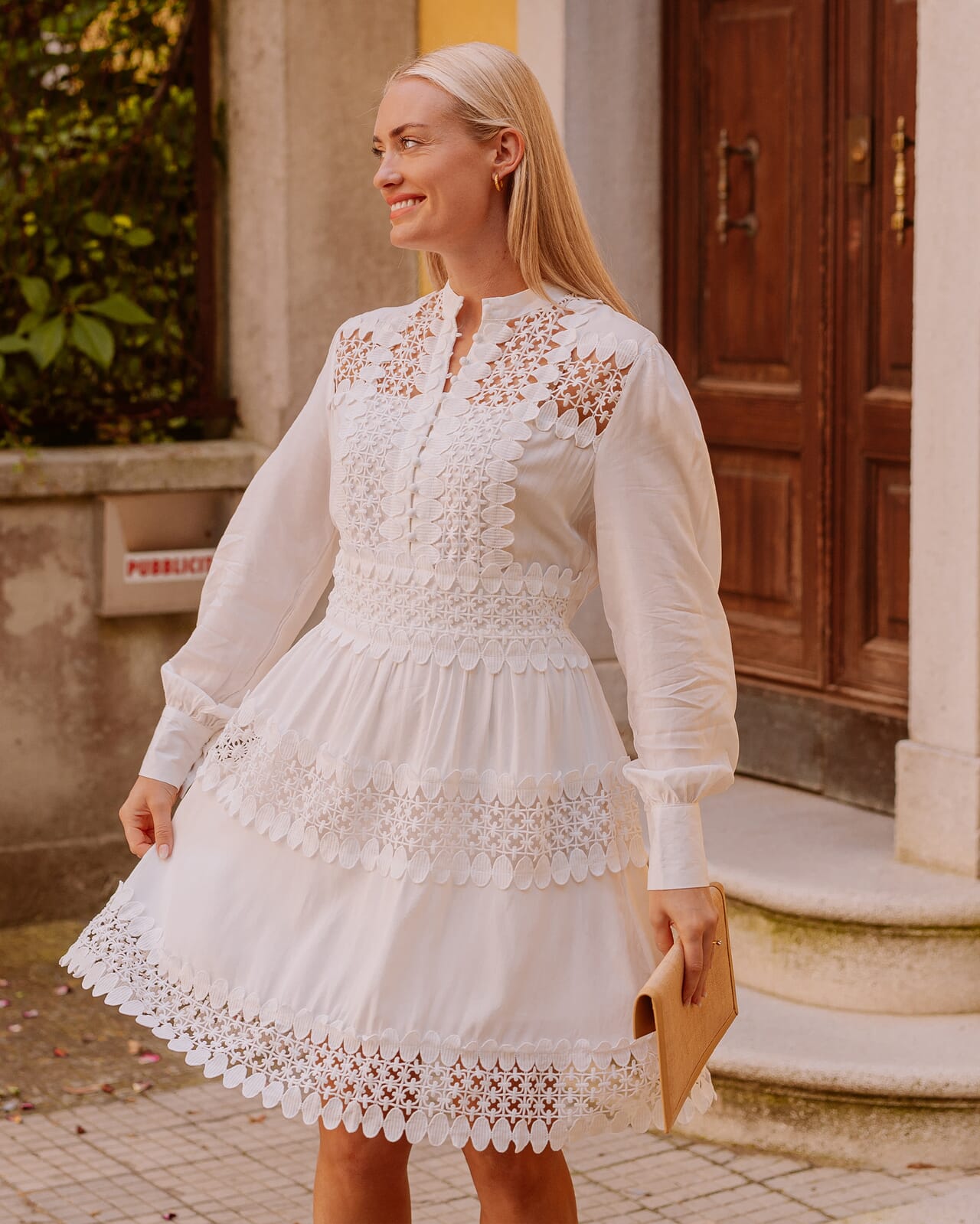 FLOYD Kjole Karina Uni - Offwhite | Festkjoler og sommerkjoler | FLOYD.no FLOYD Kjole Karina Uni - Offwhite | Festkjoler og sommerkjoler | FLOYD.no