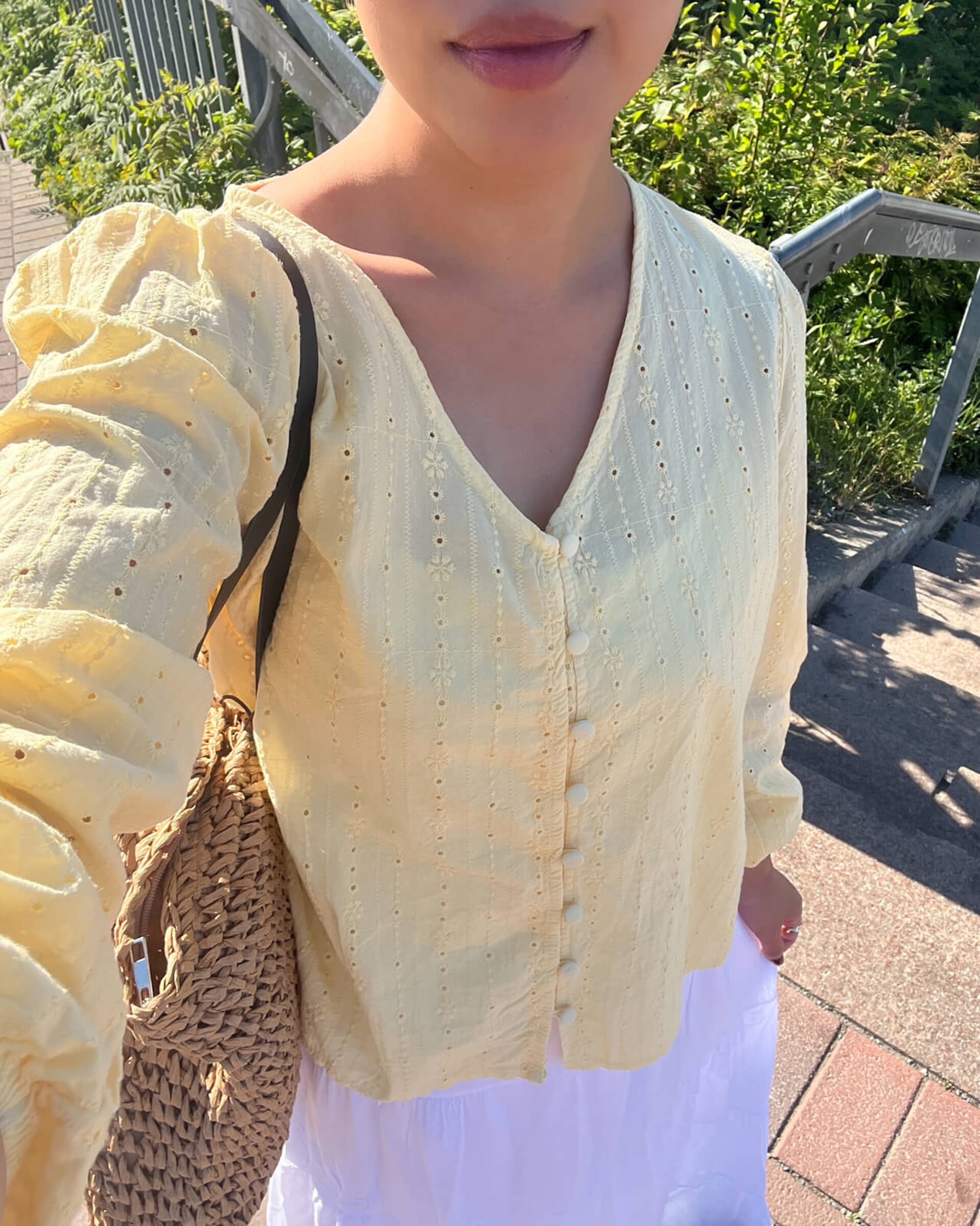 FLOYD Bluse Leilani - Mellow Yellow