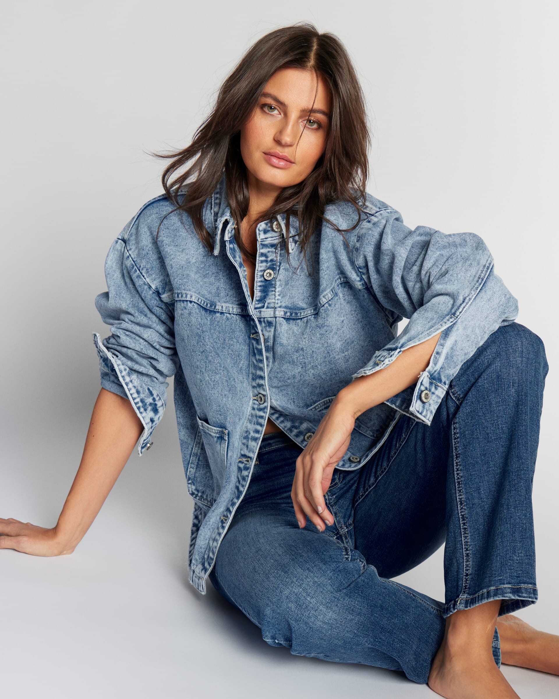 FLOYD Denimjakke Sabrina 3339 - Medium J. Blue