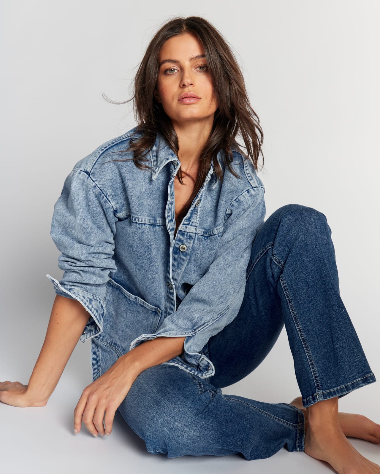 FLOYD Denimjakke Sabrina 3339 - Medium J. Blue