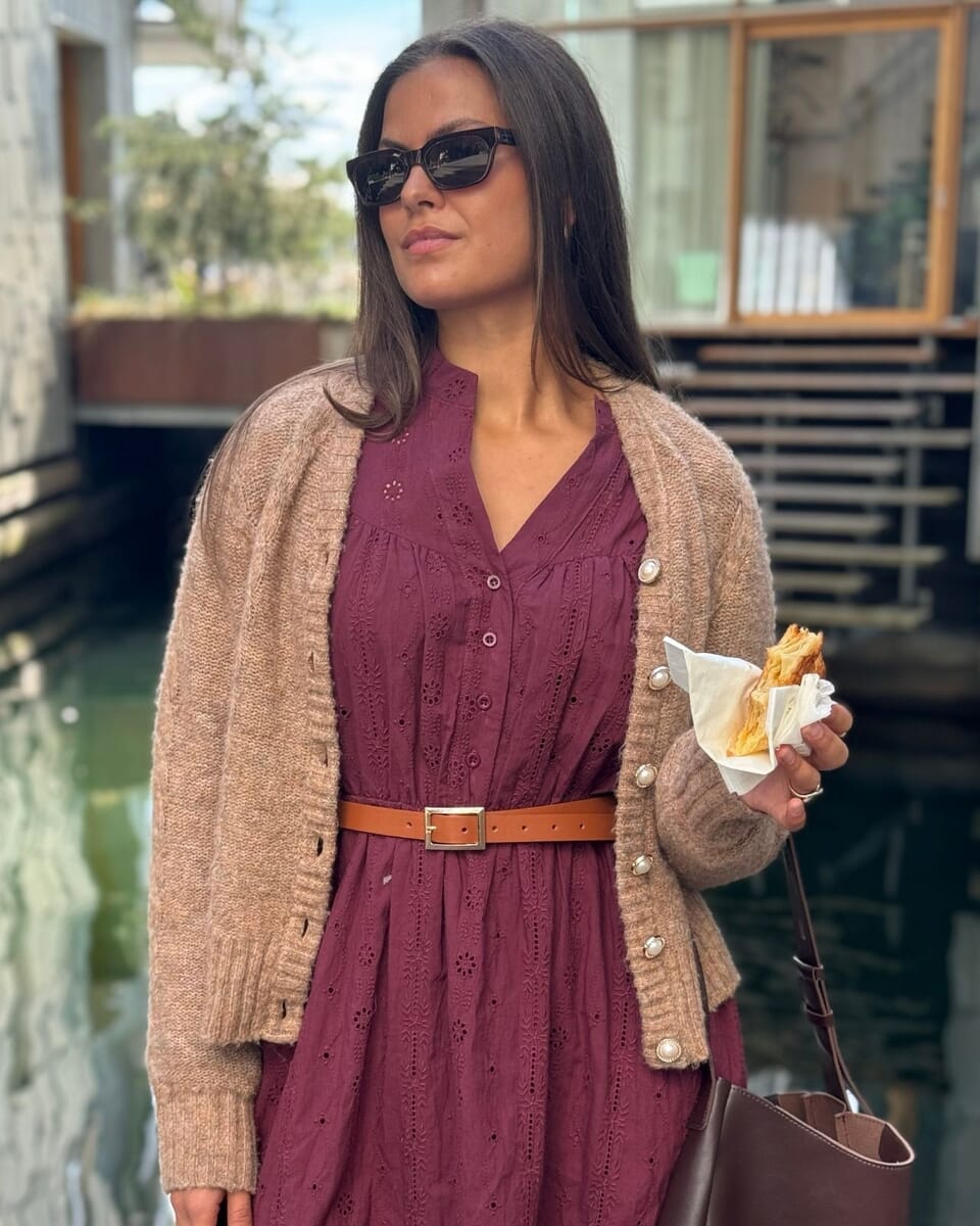 FLOYD Cardigan Sienna - Camel