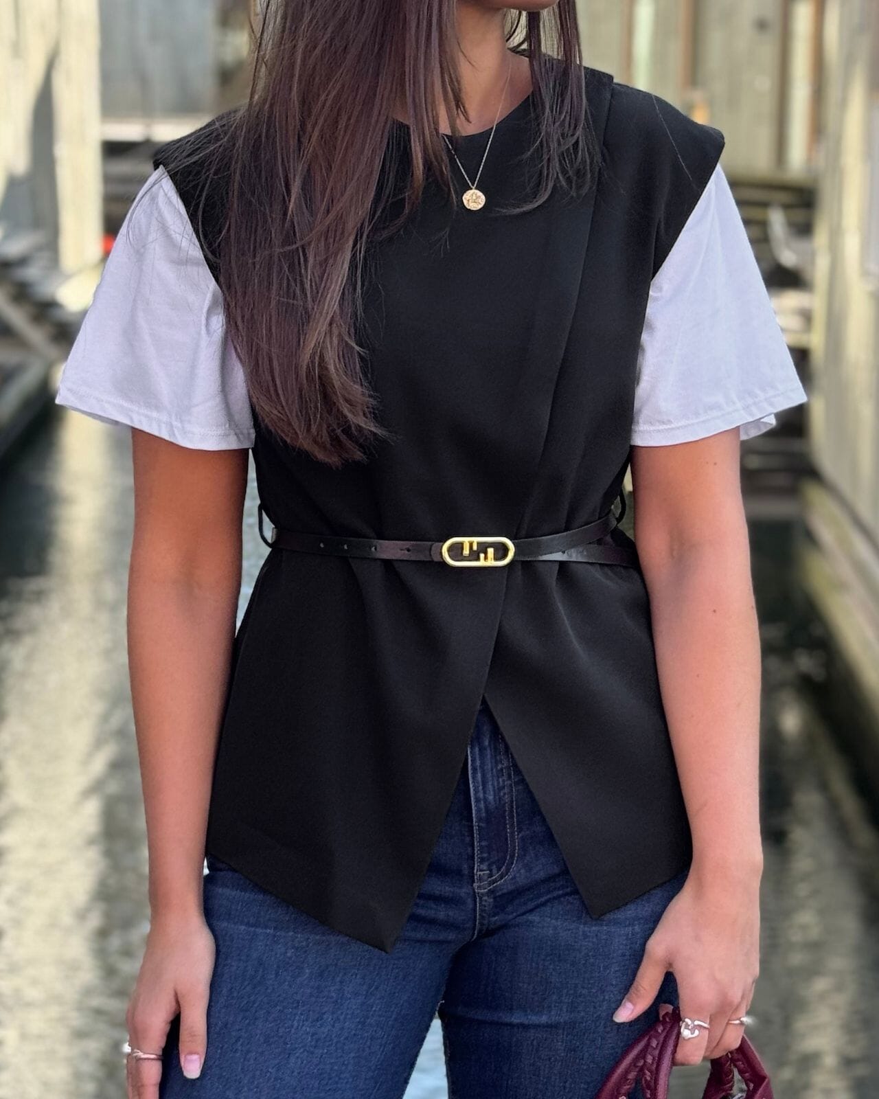 FLOYD Vest Sammy - Black