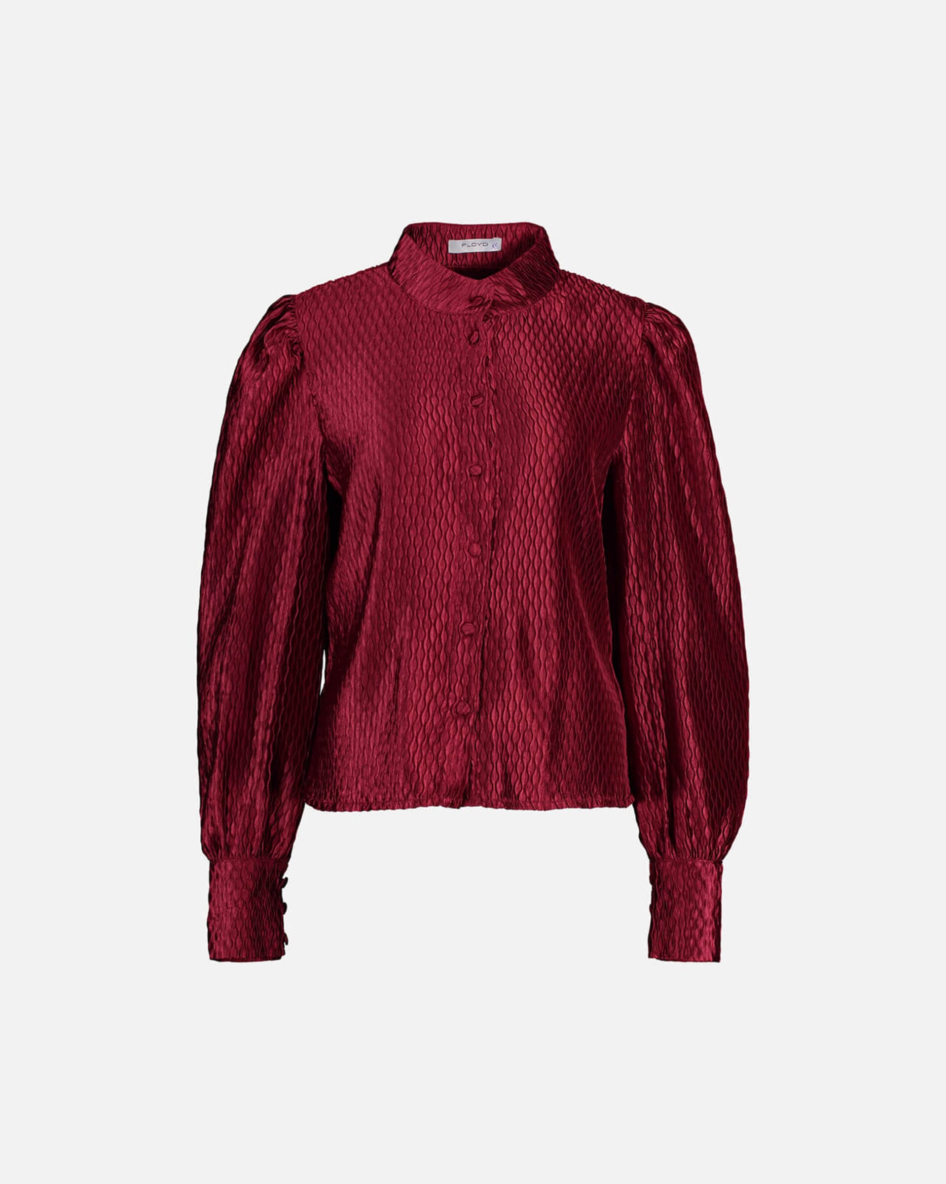 FLOYD Bluse Henrika - Deep Cherry