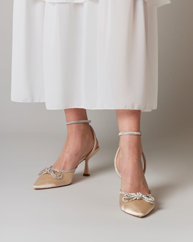 FLOYD Pumps Daphne - Sand | Høye pumps og pensko til dame | FLOYD.no