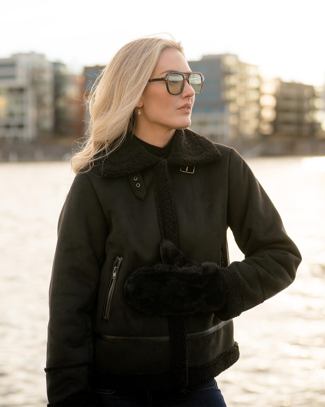 FLOYD Jakke Evita - Black