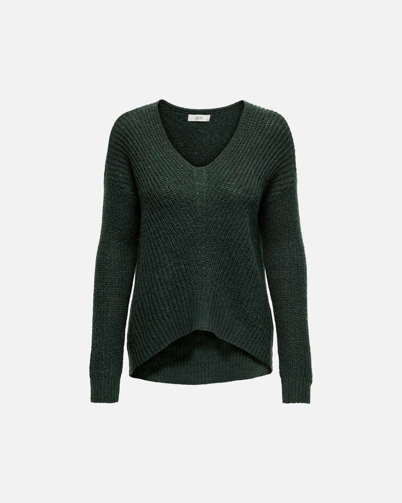 JDY Strikkegenser New Megan L/S - Scarab/ Black Ply | Strikkegensere ...