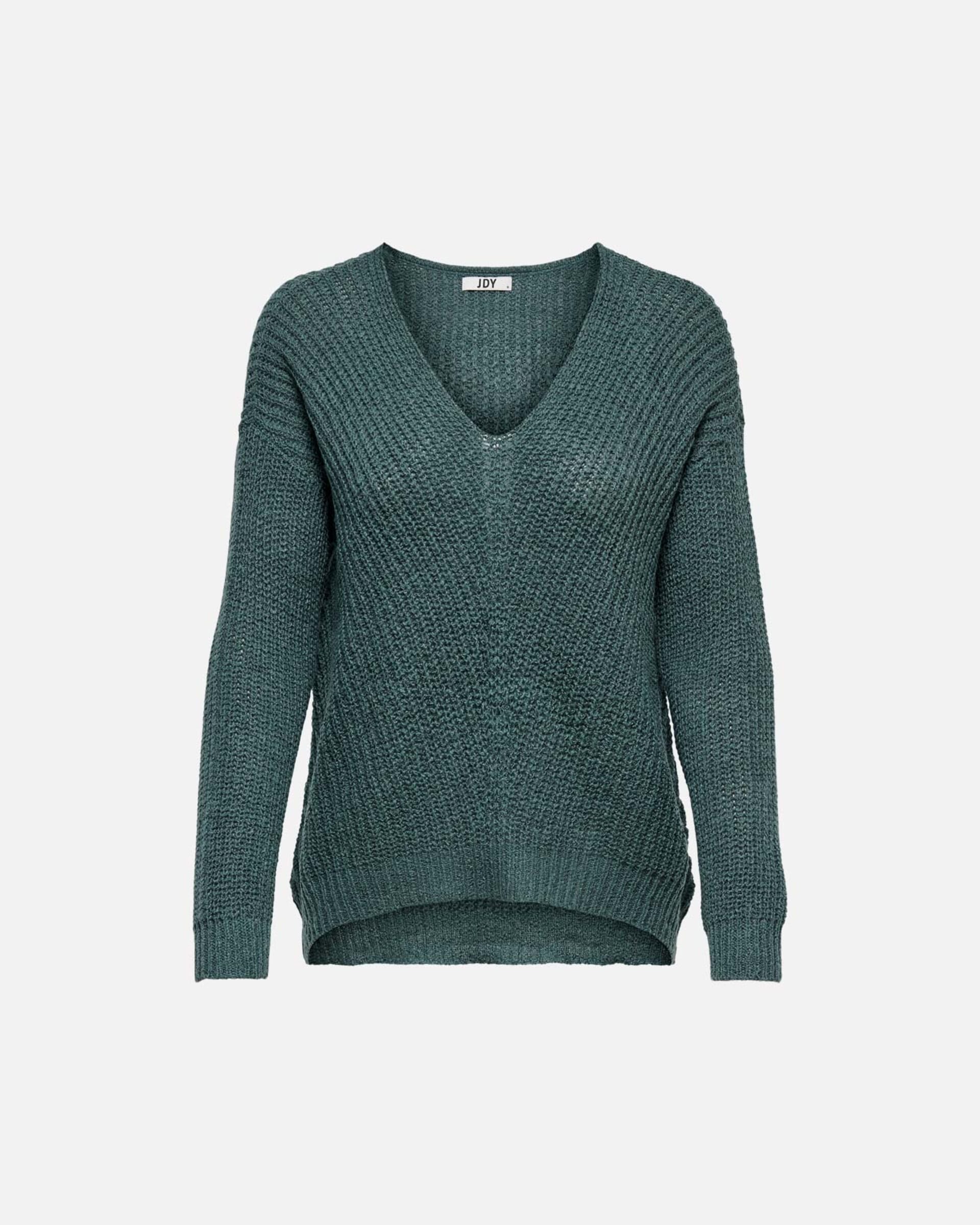 JDY Strikkegenser New Megan L/S - North Atlantic/ Black Ply ...