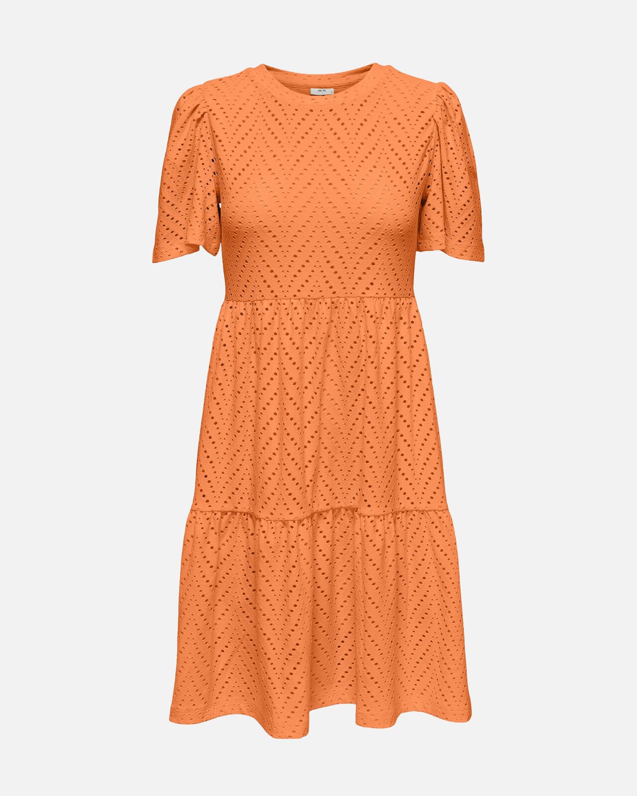 JDY Kjole Carla Cathinka S/S Dress - Tangerine | Sommerkjoler | FLOYD.no