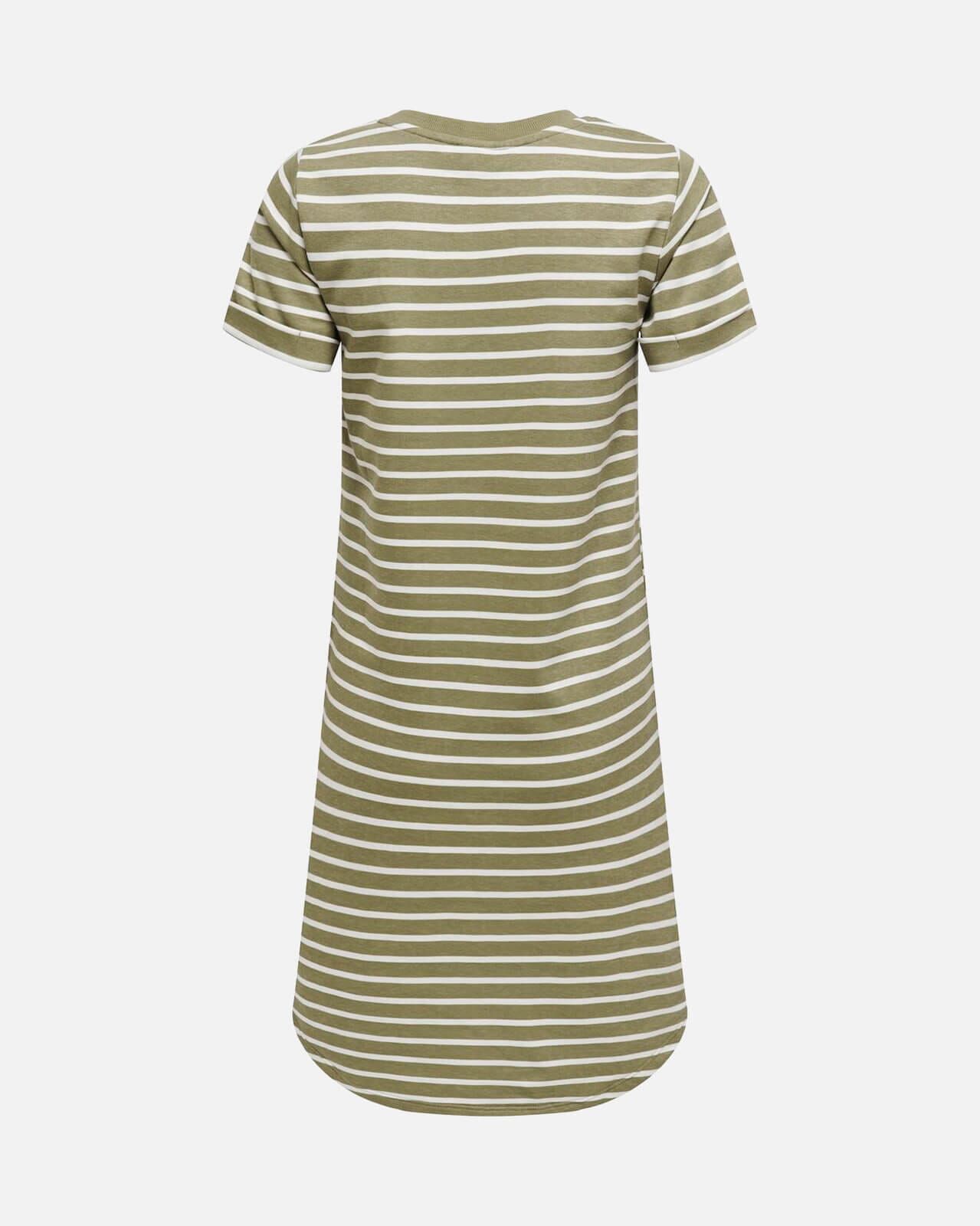 JDY Kjole Ivy New S/S AOP - Mermaid / Cloud Dancer Cosmo Stripes | Hverdagskjoler | FLOYD.no