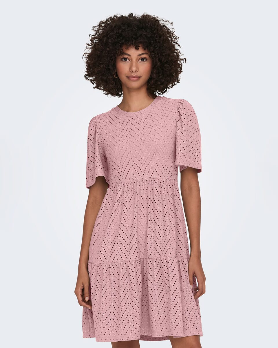 JDY Kjole Carla Cathinka S/S - Lilas