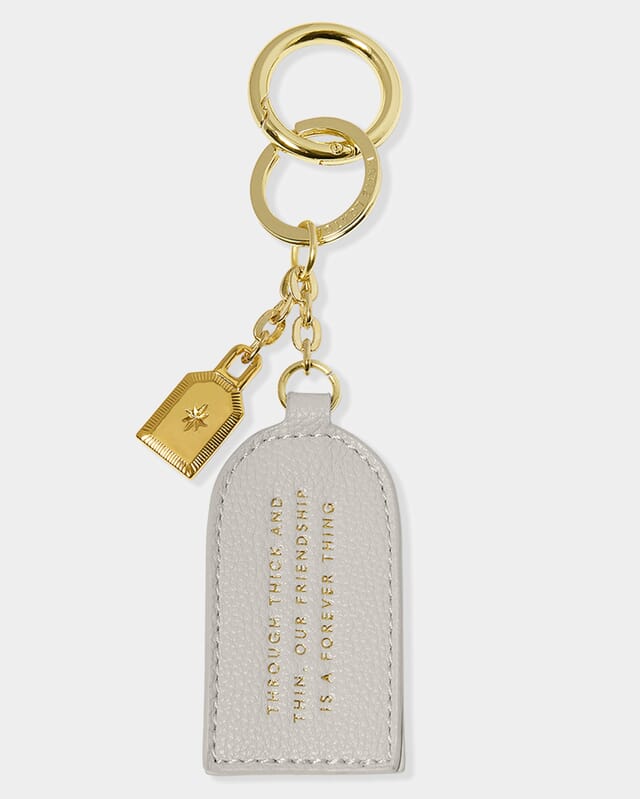 Katie Loxton Nøkkelring Keepsake Charm Friendship - Pale Grey ... Katie Loxton Nøkkelring Keepsake Charm Friendship - Pale Grey ...