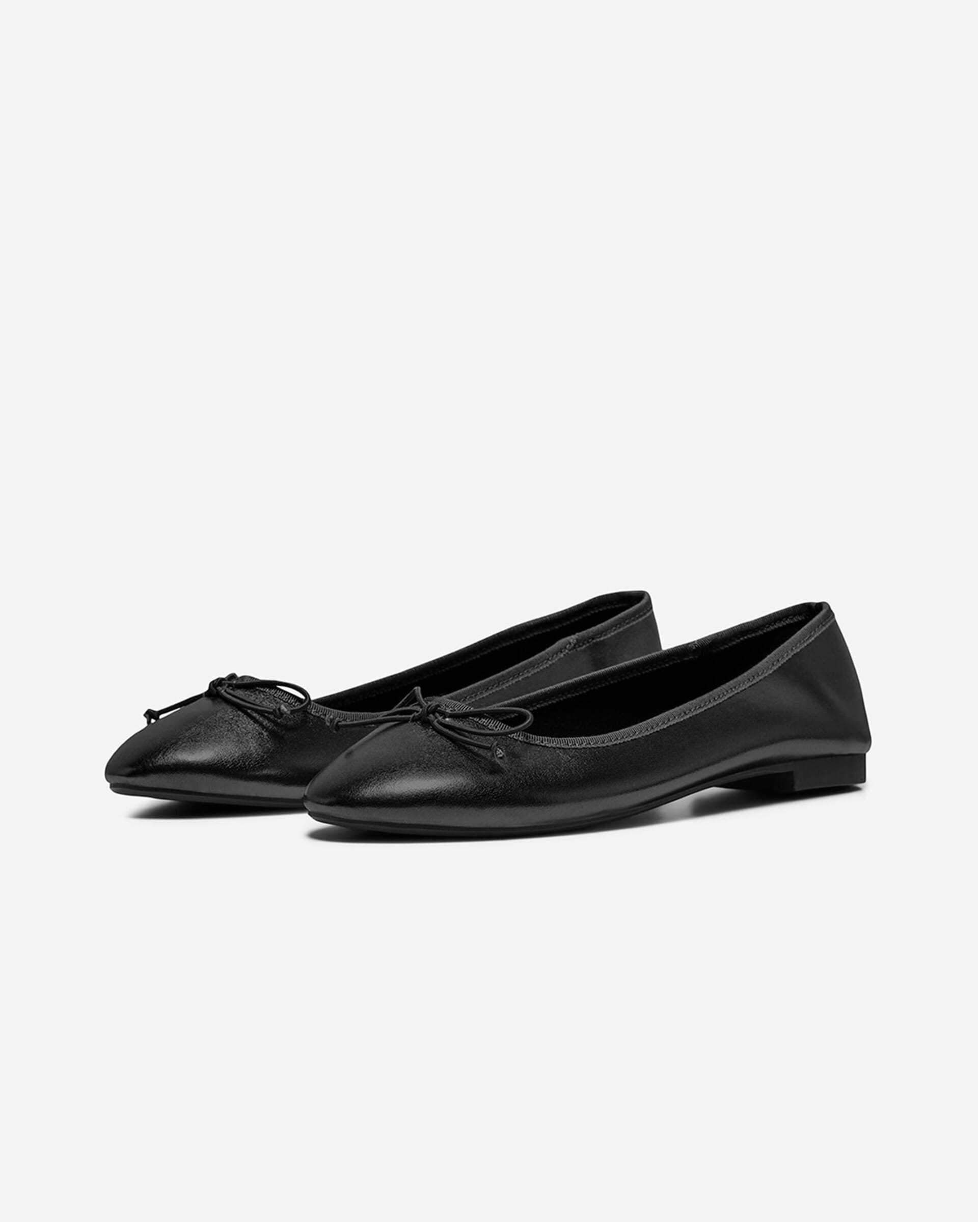 ONLY Ballerinasko Bee-3 PU Ballerina - Black