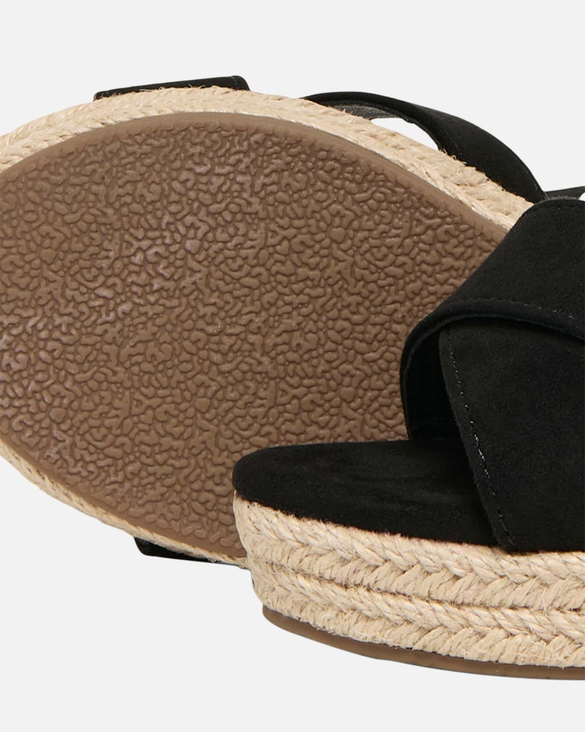 ONLY Espadrillos Amelia-18 MF Wedge Heel - Black