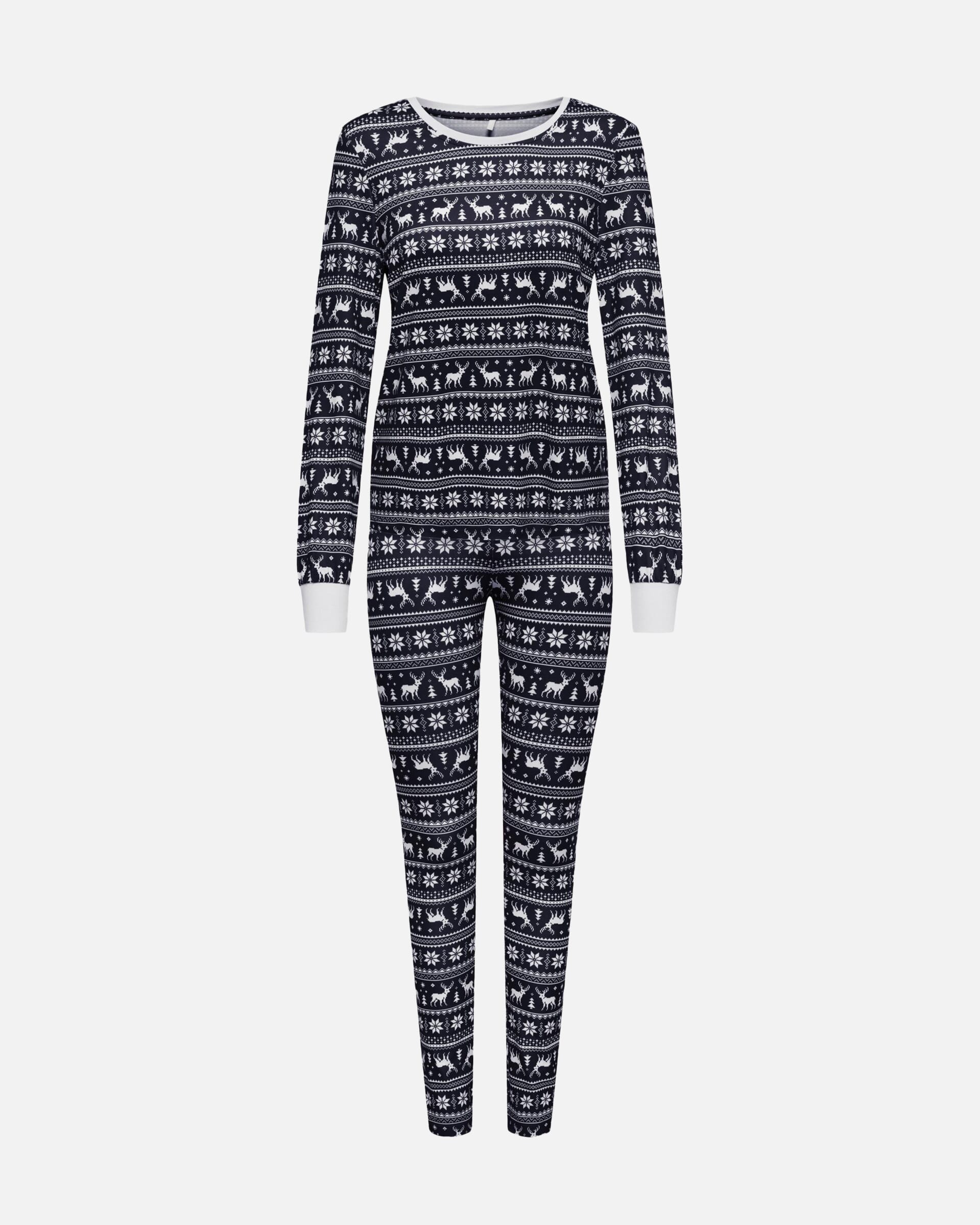 ONLY Pysjamas Christmas 2-delt sett Nightwear Set - Night Sky ...