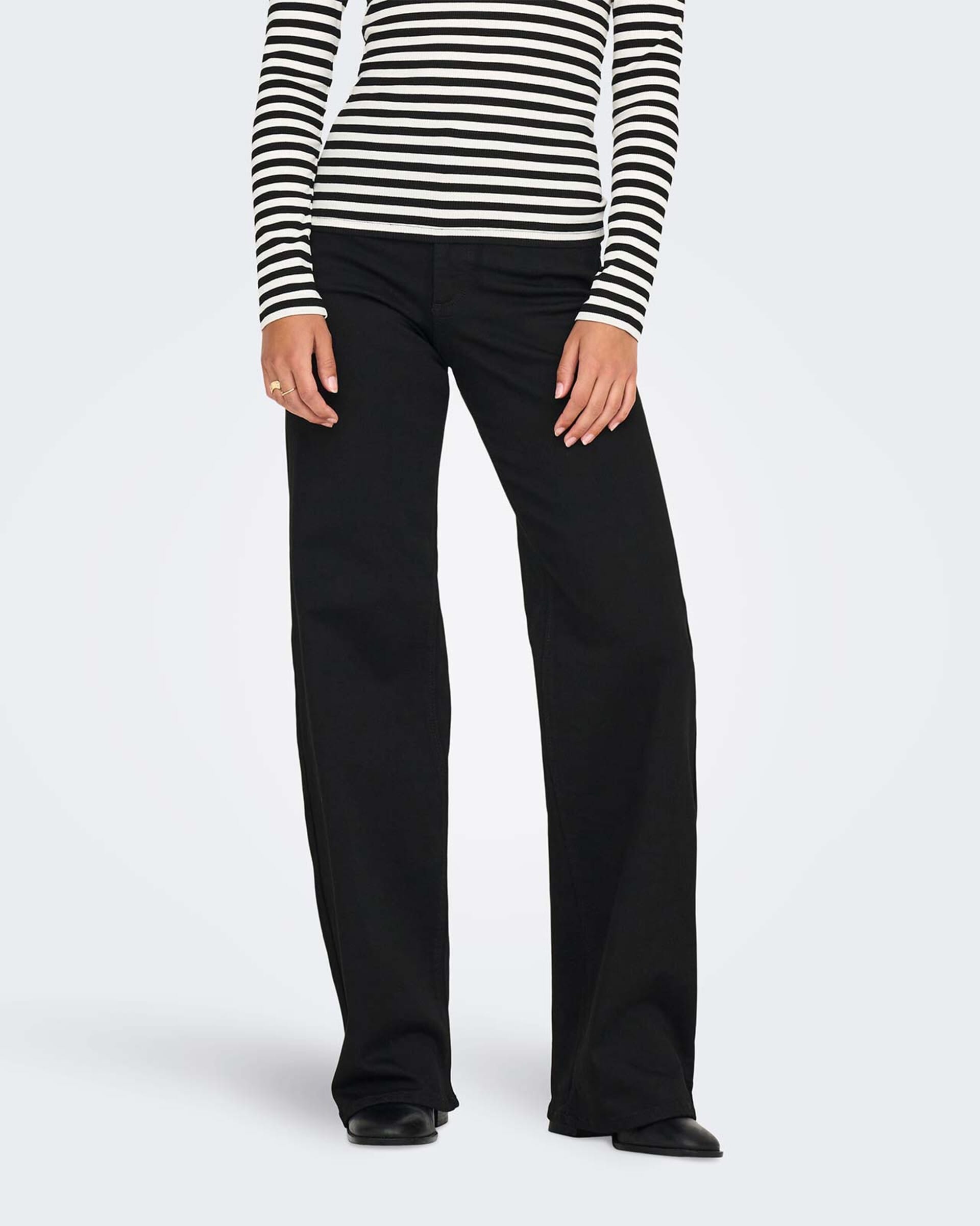 ONLY Jeans Madison Blush Wide - Black Denim