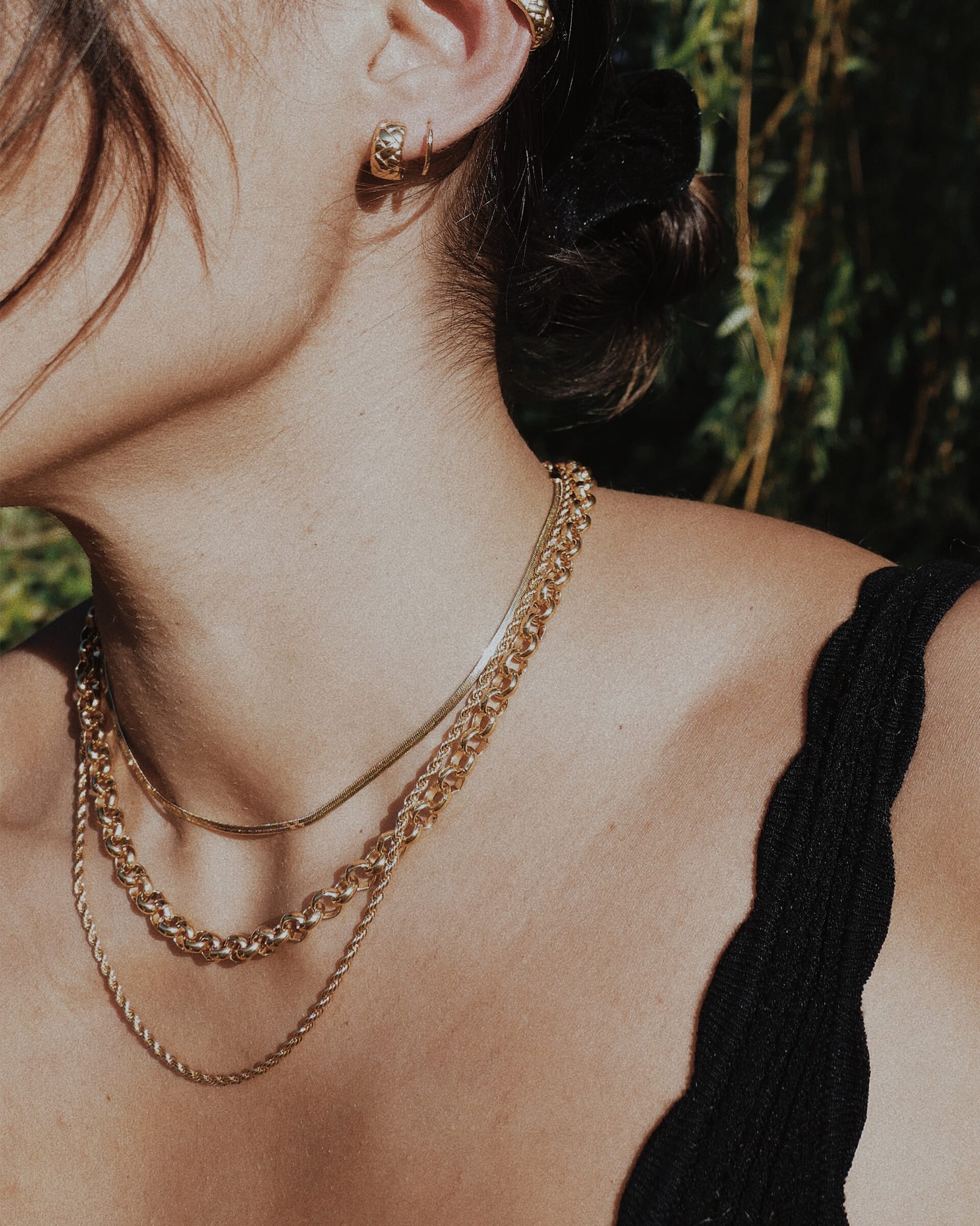 Orelia Kjede Rope Chain Necklace - Gold | Smykker og halskjeder | FLOYD.no