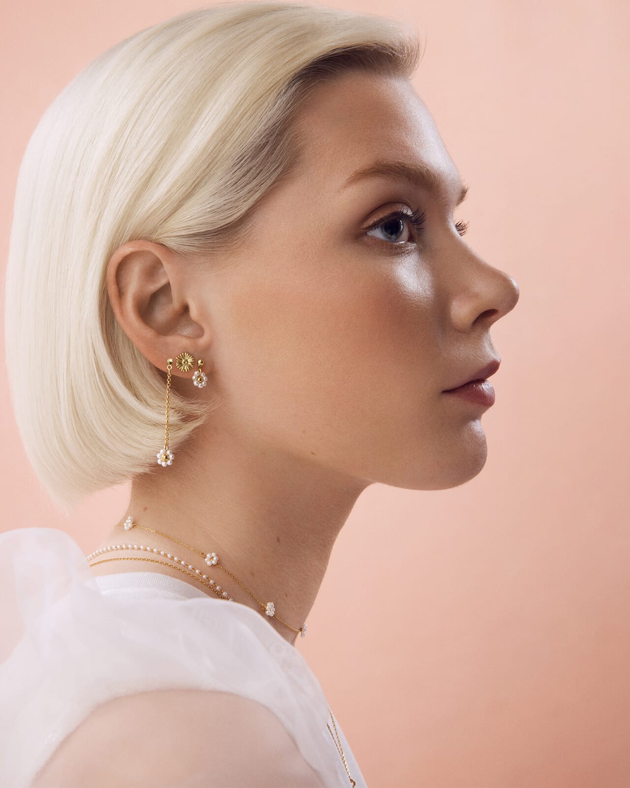 Orelia Øredobber Ear Party 6pk - Butterfly, Pearl Flower & Crystal Stud ...