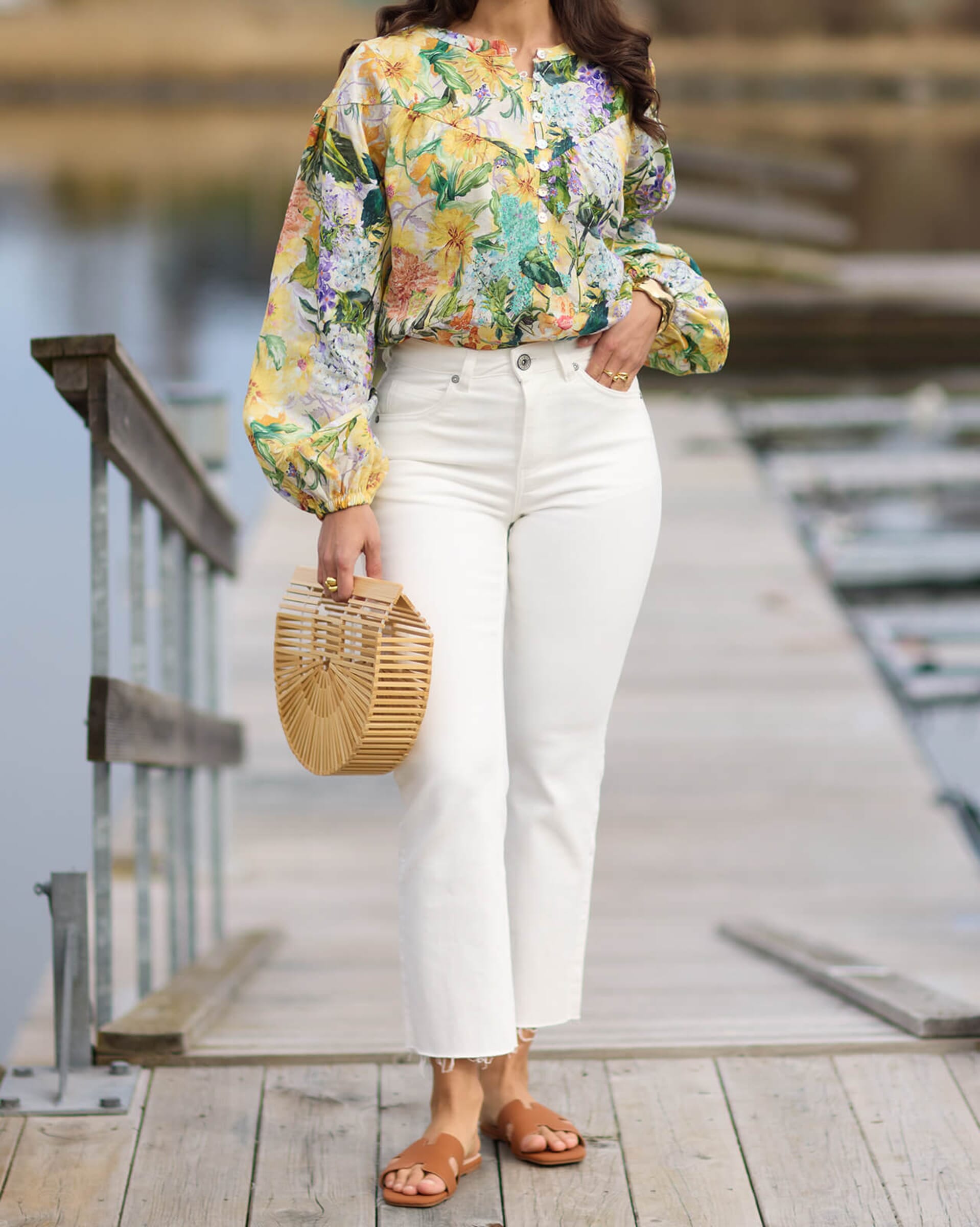 FLOYD Jeans Hana Ankle 4015 - White