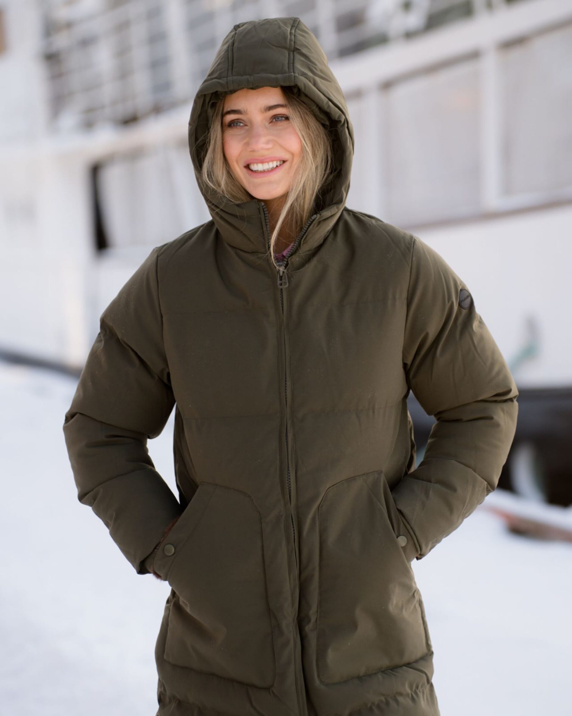FLOYD Parkas Alexandra - Army Green