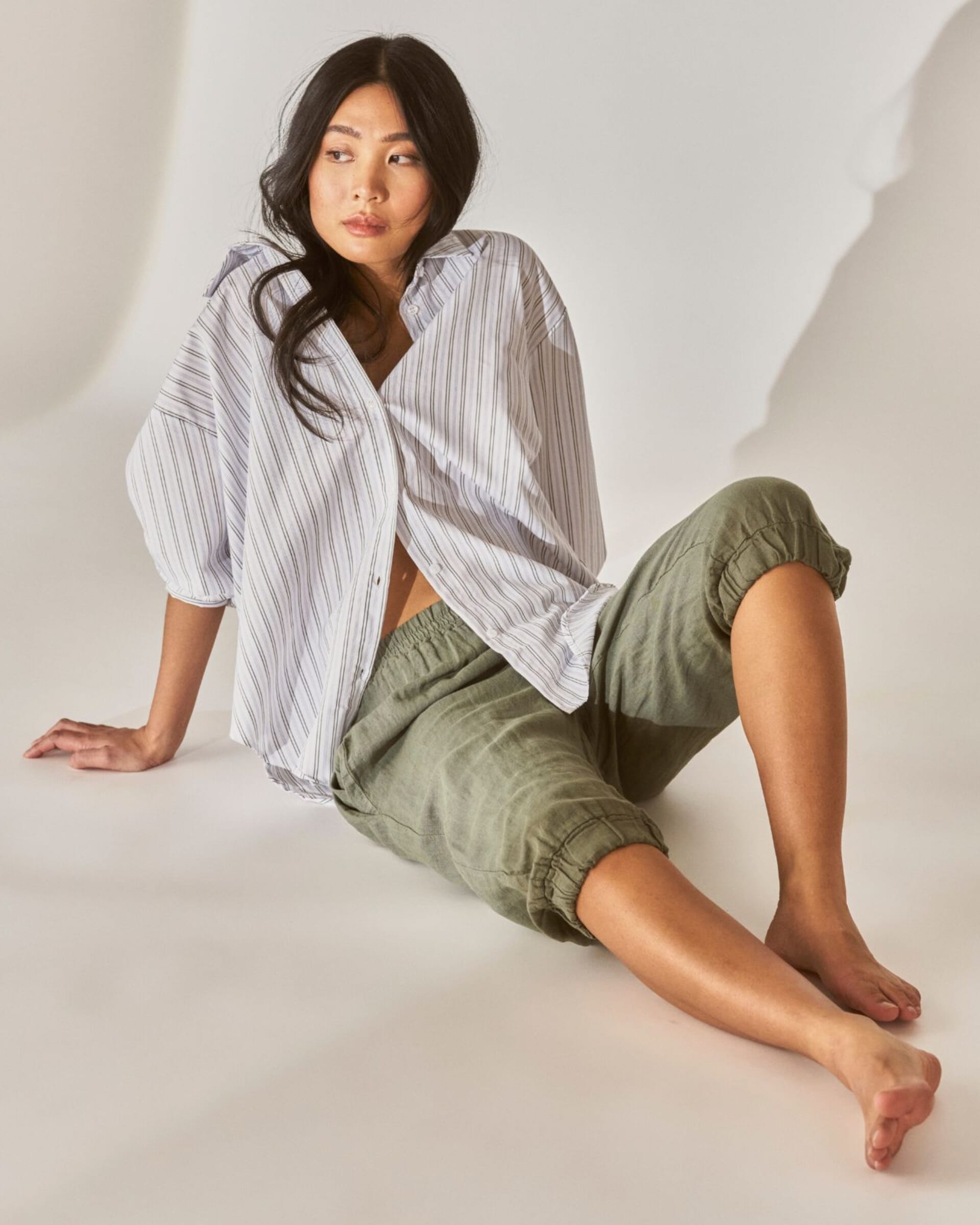 FLOYD Lincapri Siv Lin - Army Green