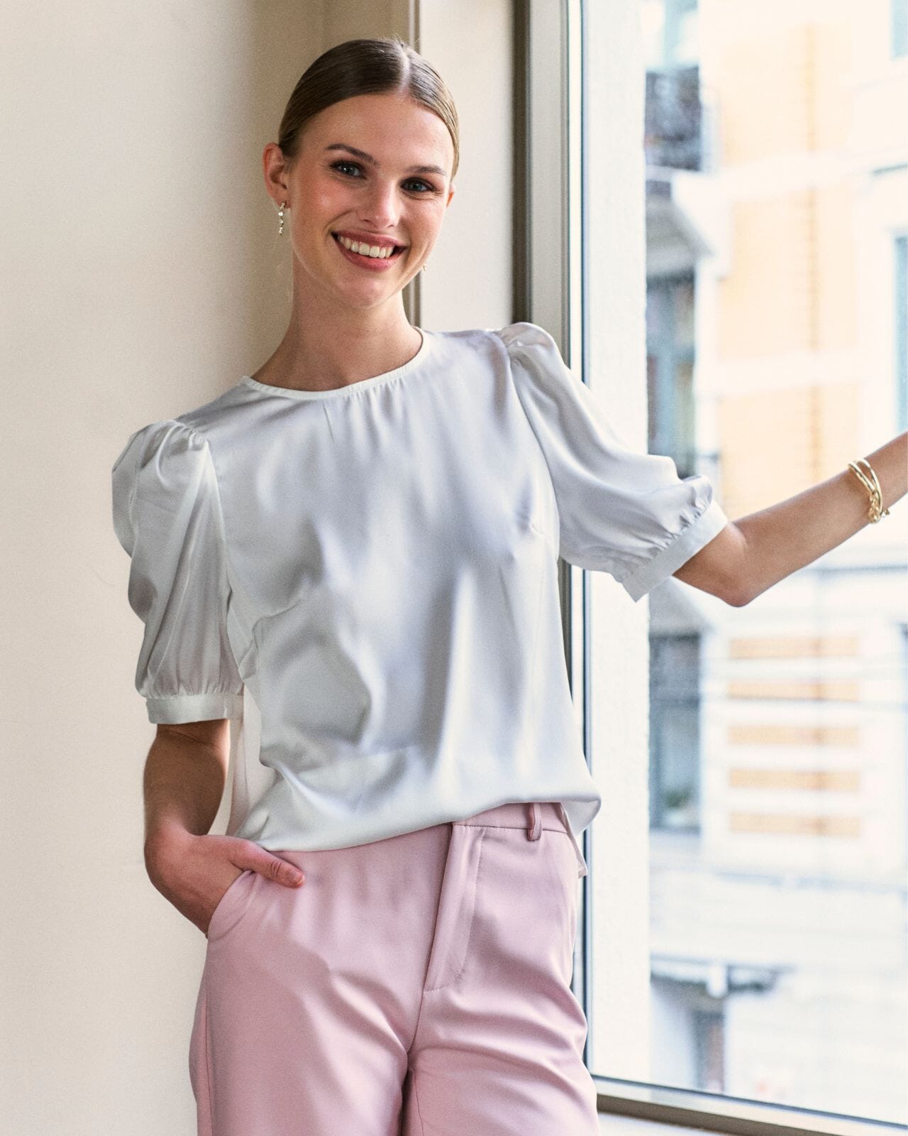 FLOYD Topp Celso - Offwhite