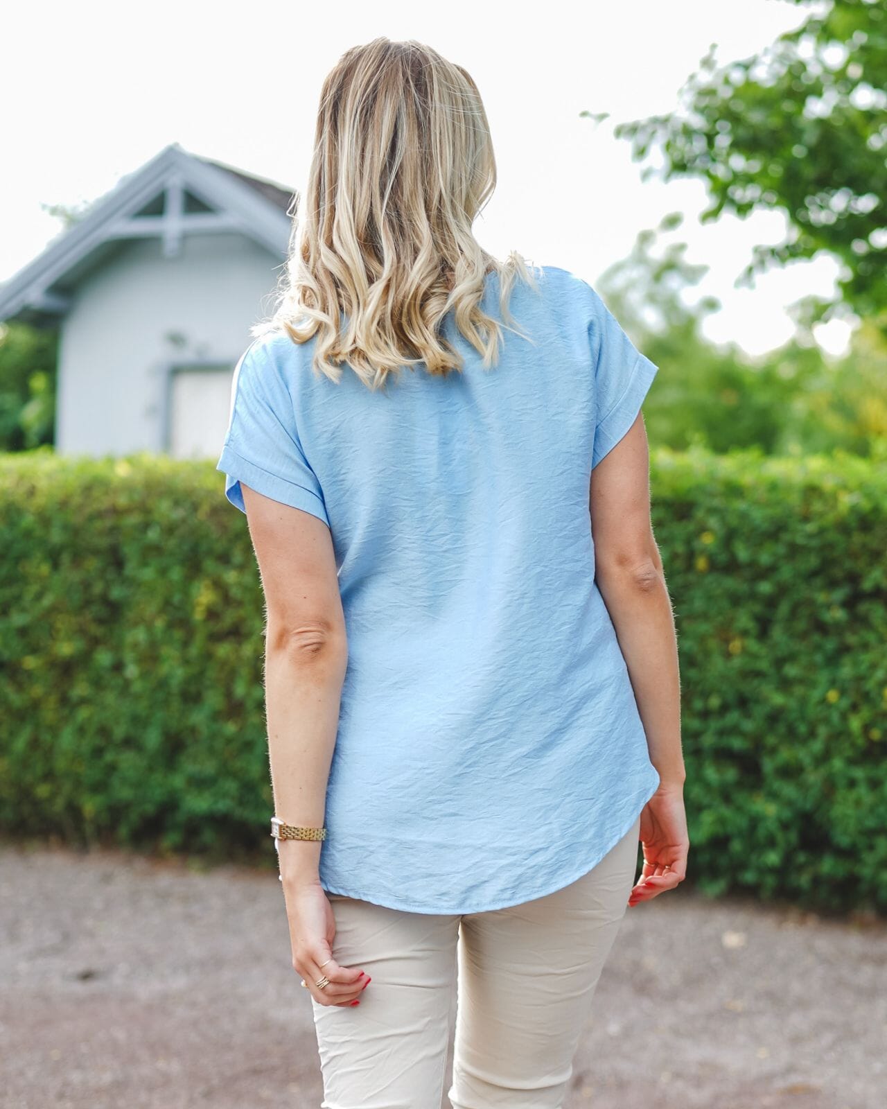 FLOYD Topp Hope Viscose - Light Blue | Overdeler | FLOYD.no