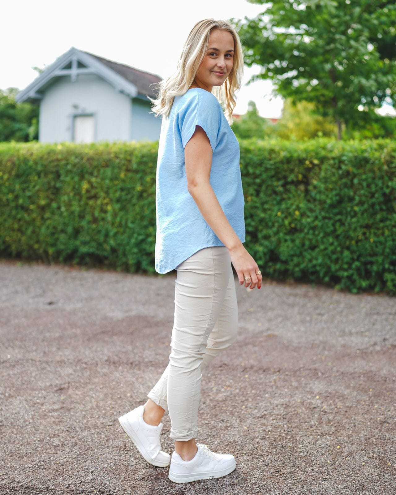 FLOYD Topp Hope Viscose - Light Blue | Overdeler | FLOYD.no