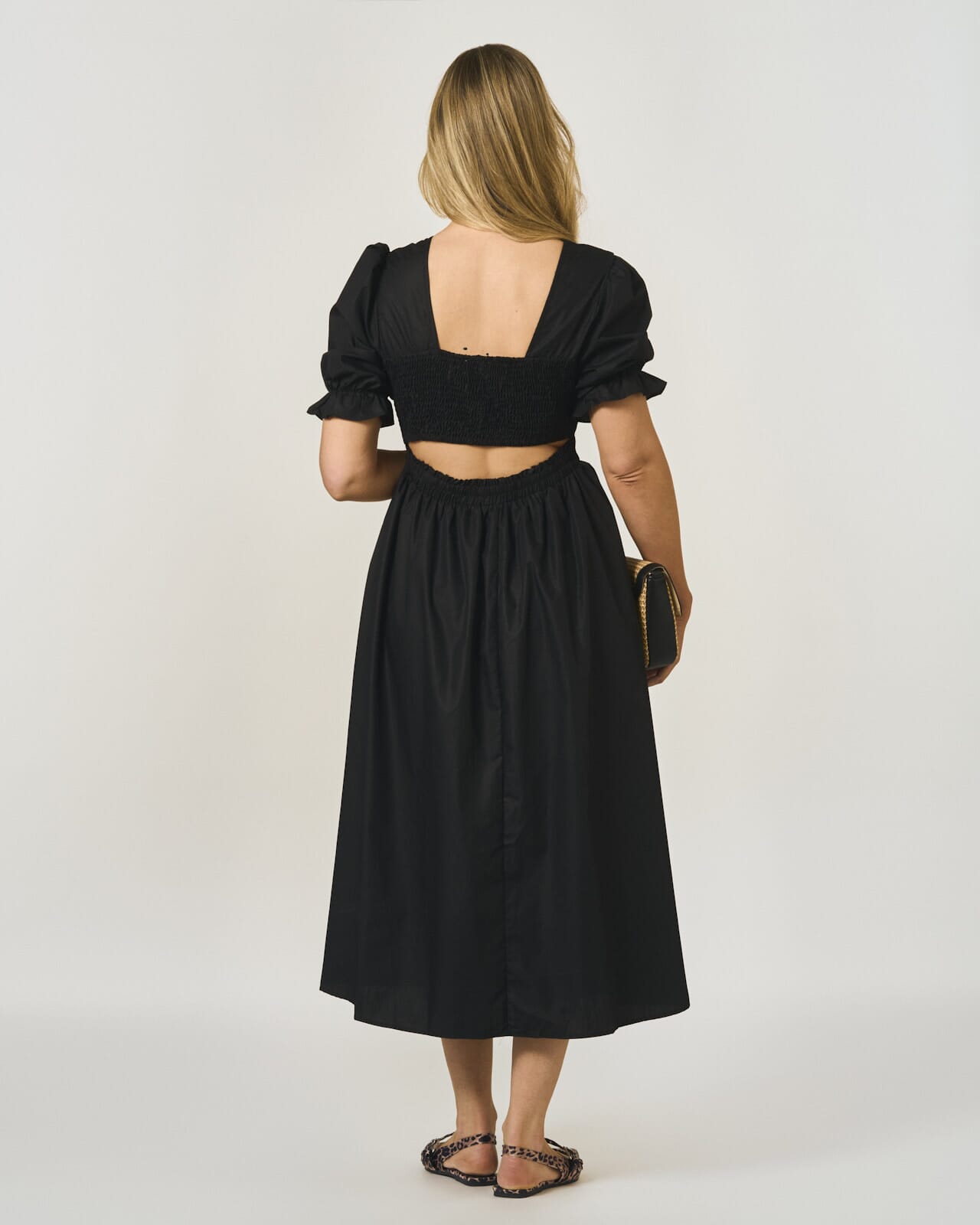 FLOYD Midikjole Helen - Black