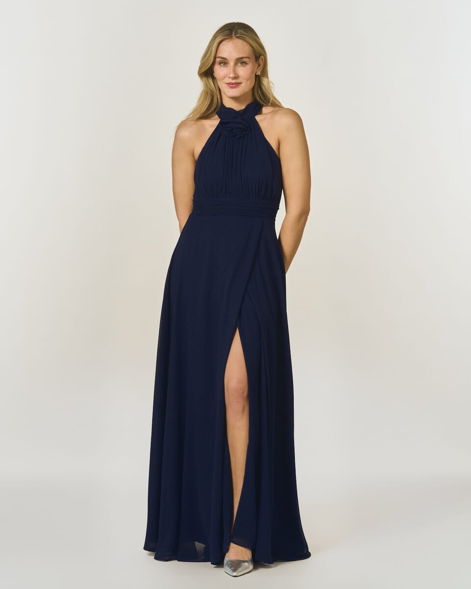 FLOYD Maxikjole Claudia Long - Navy