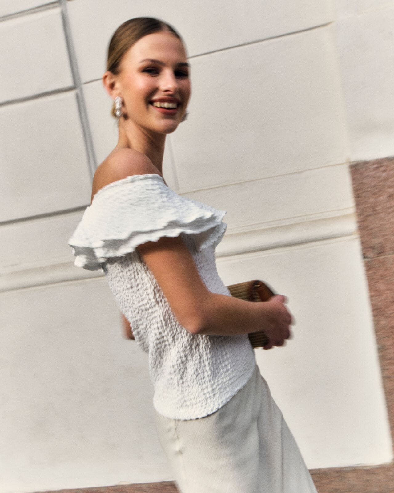 FLOYD Topp Lonni - White