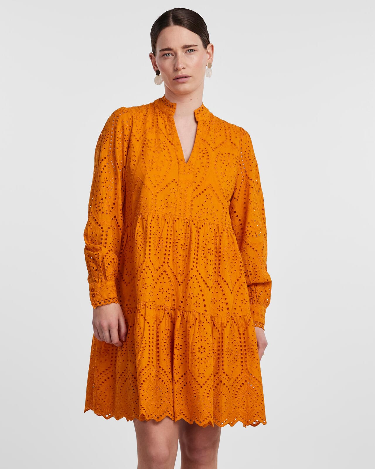 Y.A.S Kjole Holi LS - Orange Pepper | Hverdagskjoler | FLOYD.no